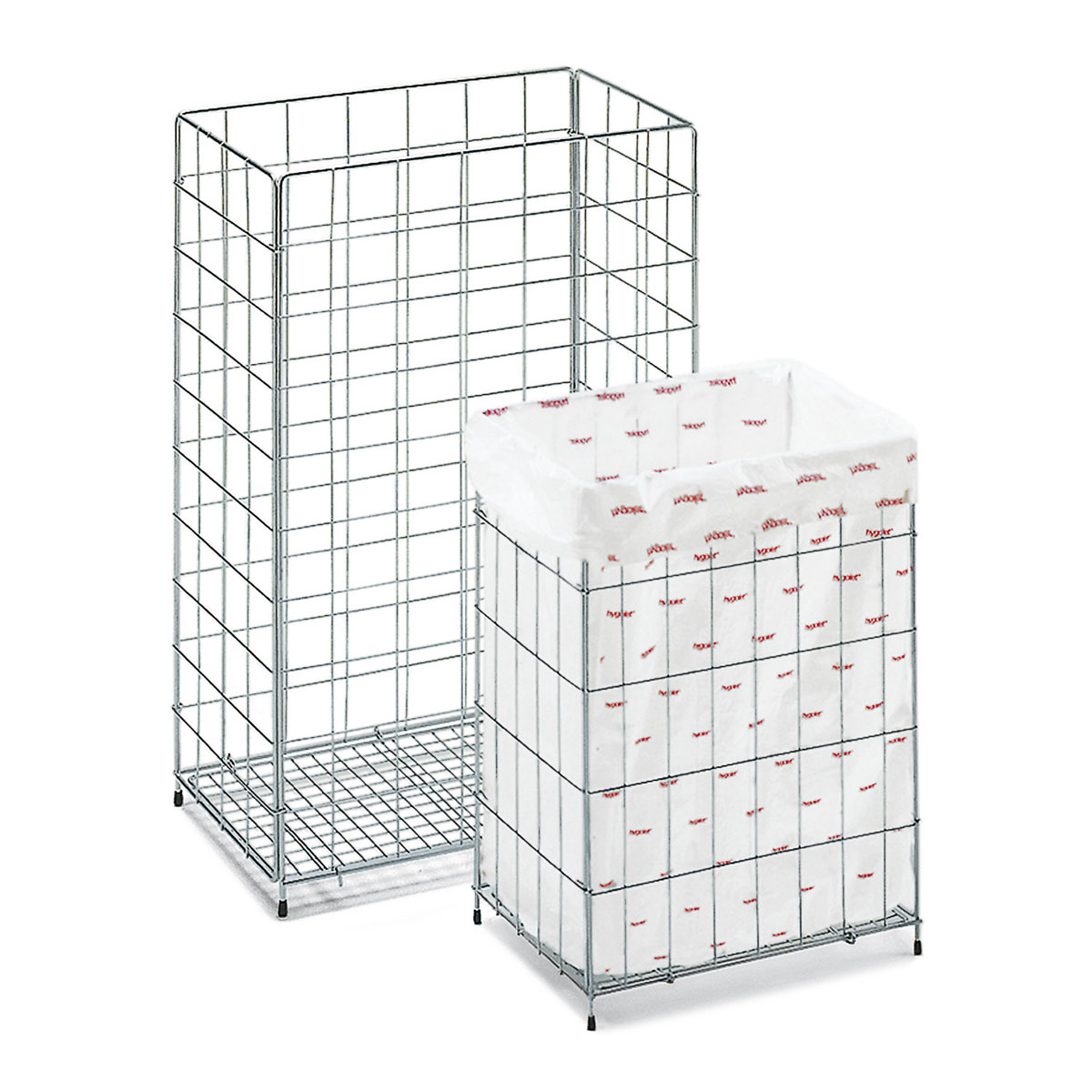 Wire Waste Basket Steelline 67 Litres | hygolet.eu