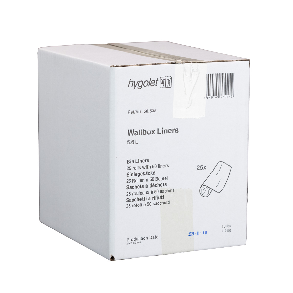 Wallbox liners 5.6 Litres | hygolet.eu