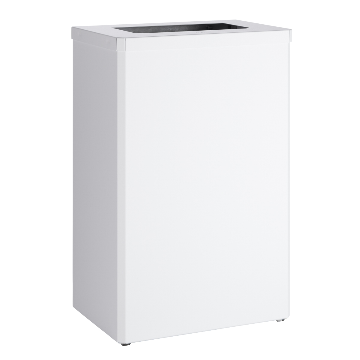 Hygobox Edge Waste Bucket 53 Liters, ceramic white | hygolet.eu