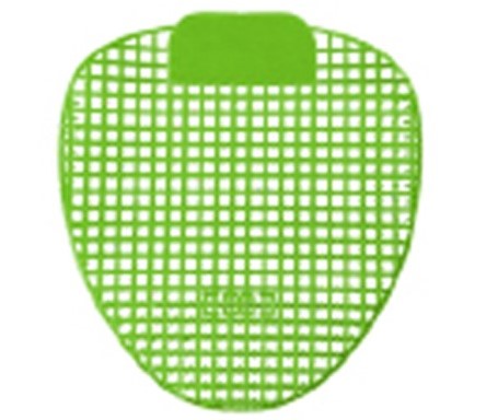 Urinal Screen Double Edge, apple, green, 10 pcs urinal inserts