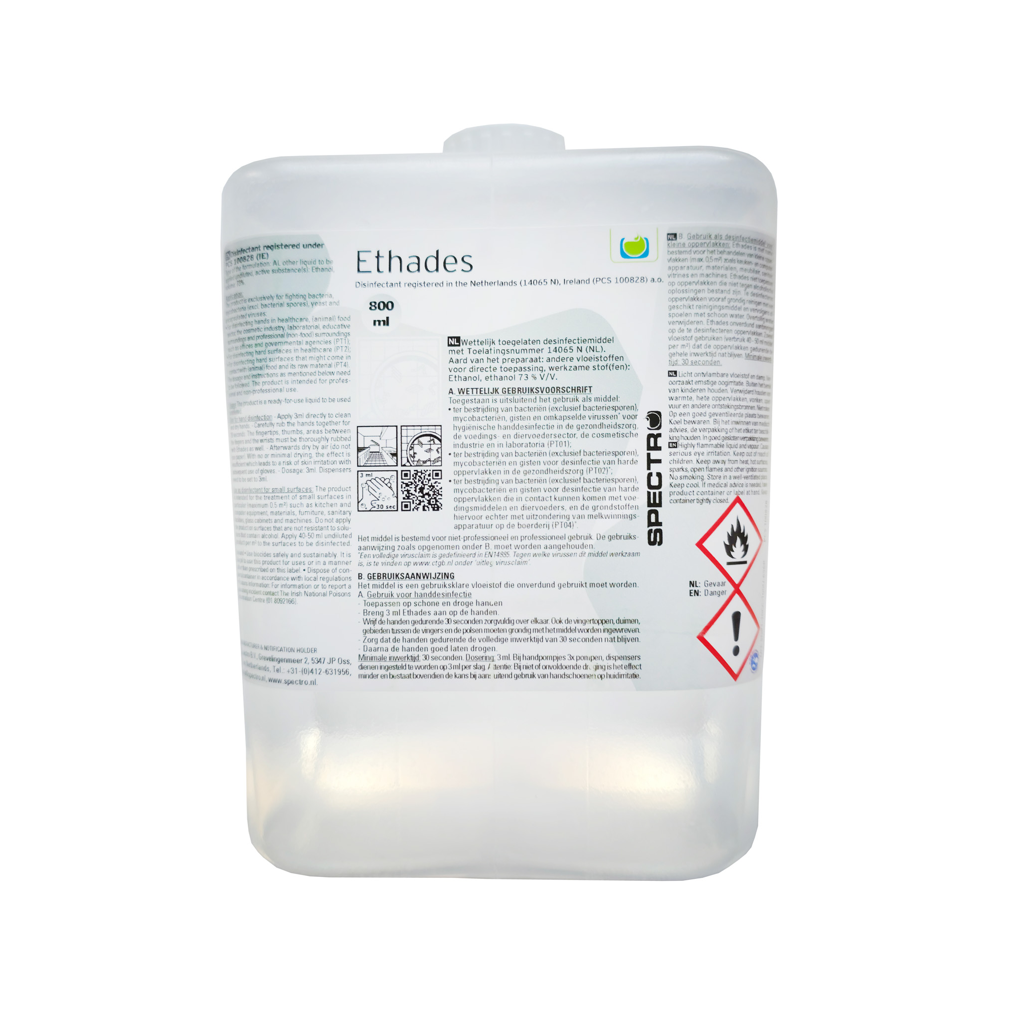 Toilet Seat Cleaner 800ml Cartridge hygolet.eu